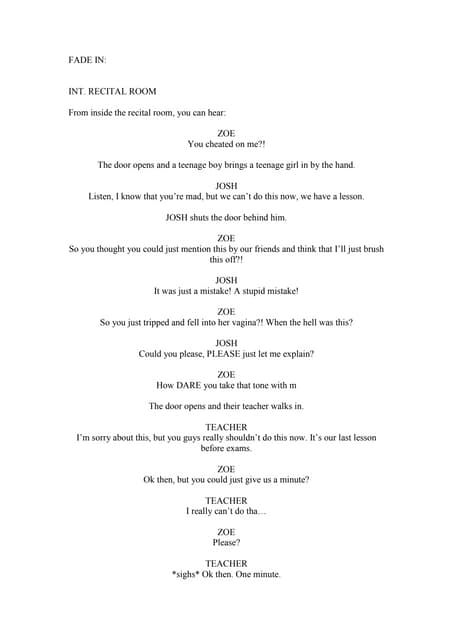 Script [finished] | PDF