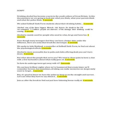 Script finished 21 1 16 | PDF