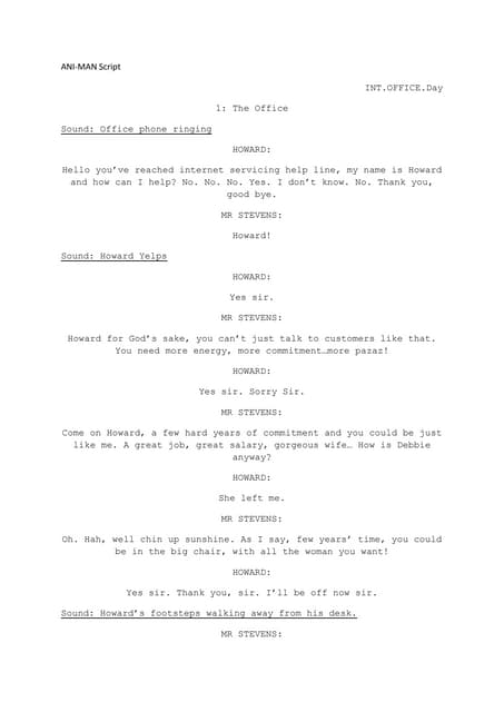 Mercedes advert script | DOCX