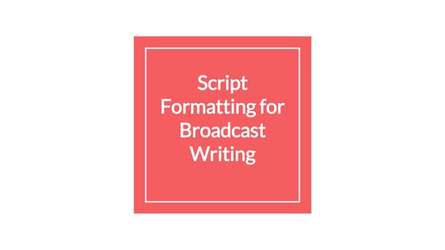 Radio Script writing and Broadcasting | PPTX | Public Radio | Talk Radio