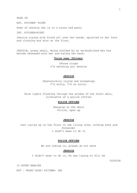 Example production schedule and shot list (1) | PPT