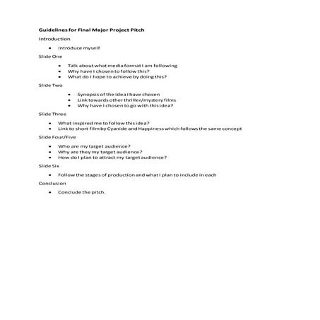 Script for pitch | DOCX