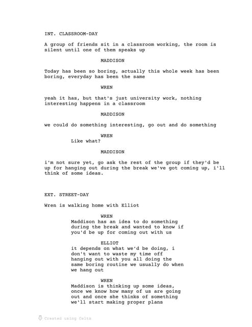 Smile Campaign Advert Script | PDF