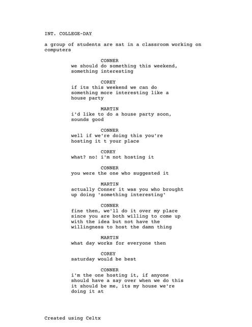 Smile Campaign Advert Script | PDF