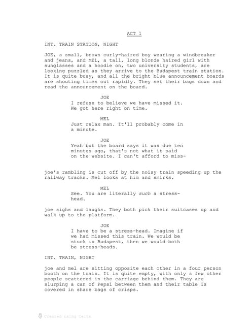 Script 'junior school' | PDF