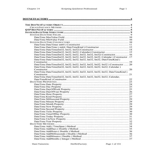 Scripting qtp ch14 - dot netfactory | PDF
