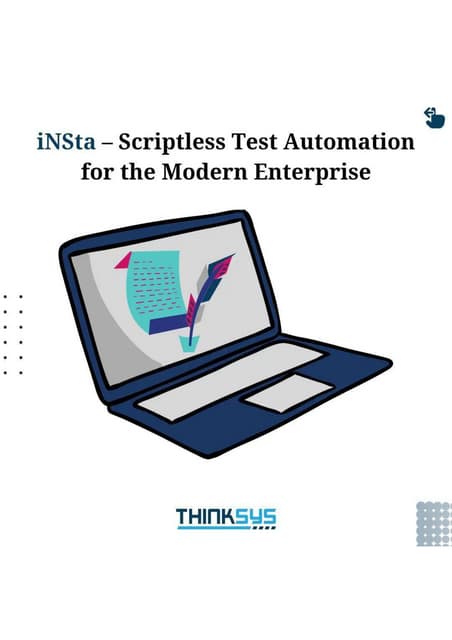 Scriptless Test Automation For The Modern Enterprise Pdf