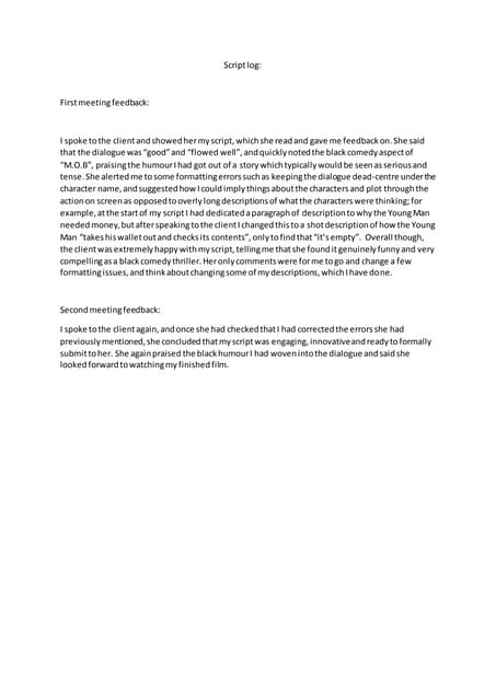 Script log done | PDF