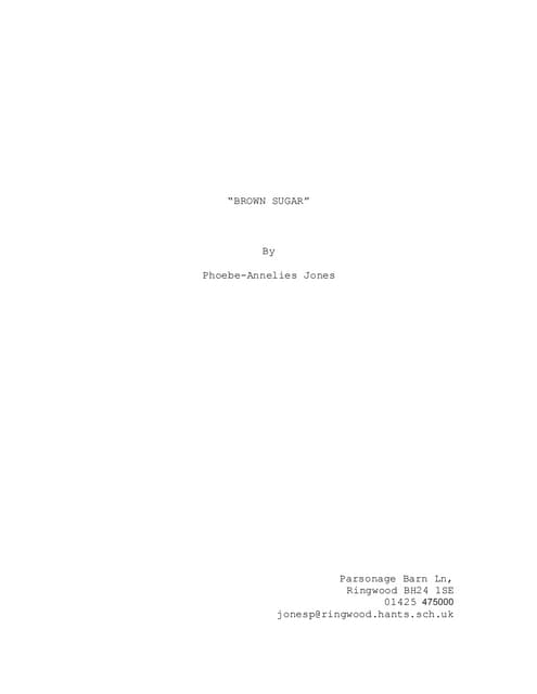 Missing script | DOCX