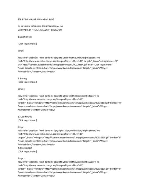 Naskah film pendek 'MASIH DIUSAHAKAN' | PDF