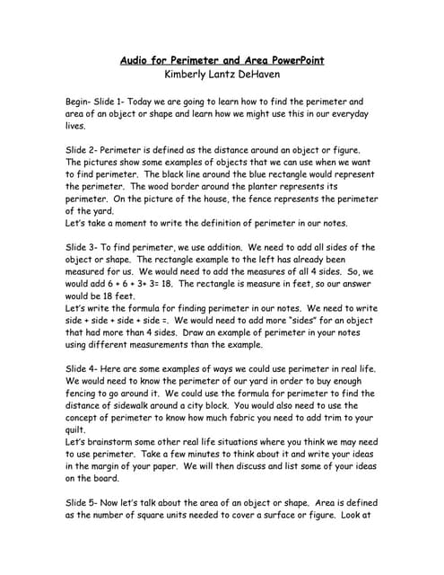 Perimeter and Area grade 4 math basic ideas.pptx