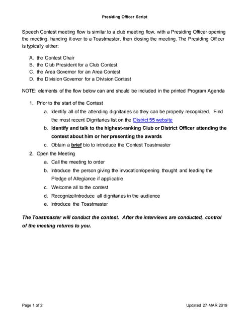 Organising an athletic meet | PPT