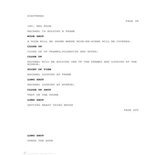 Script psychological horror (100) | PDF