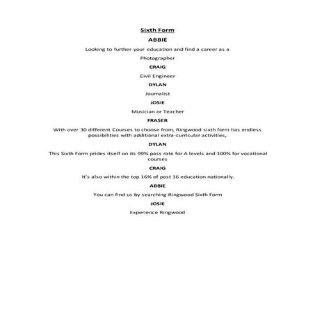 SCRIPT FOR RADIO AD | PDF