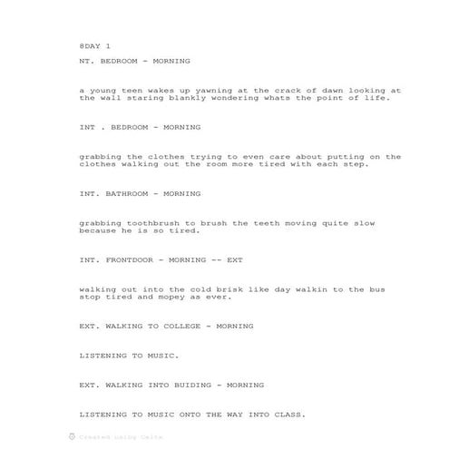 Script rationale | PDF