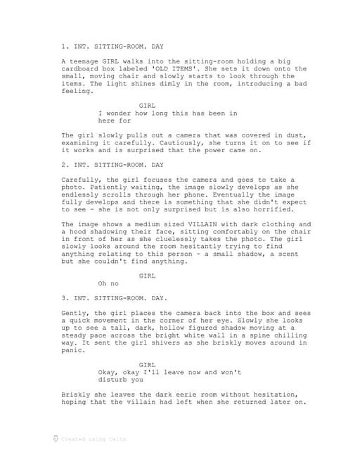 Film script (finished pdf) | PDF