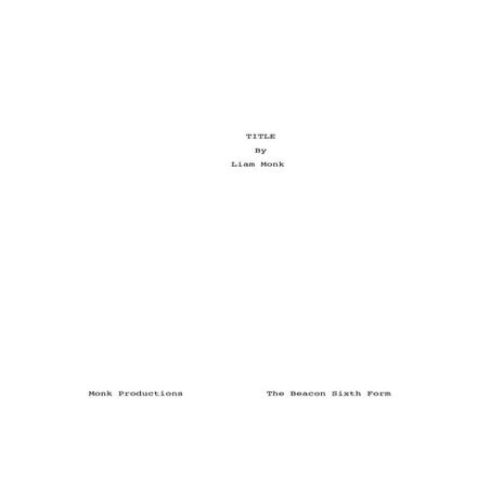 Short Film Script - Draft 1 | PDF