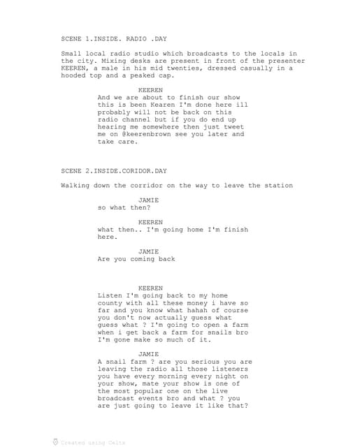 Script Draft 2 | PDF