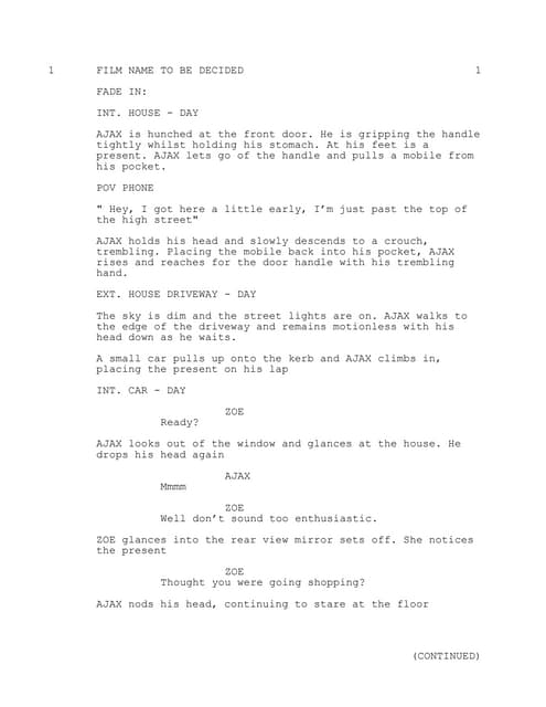 Script unit 11 | PDF