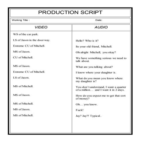 Script unit 40 | DOCX