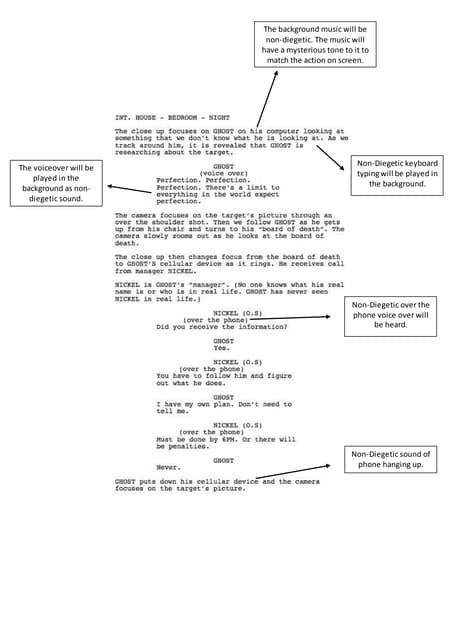 Script analysis 2 | DOCX | Web Design and HTML | Internet