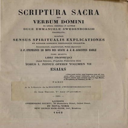 Scriptura sacra-seu-verbum-domini-ex-lingua-originali-in-latinam-duce ...