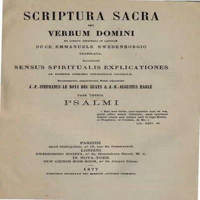 Scriptura sacra-seu-verbum-domini-ex-lingua-originali-in-latinam-duce ...