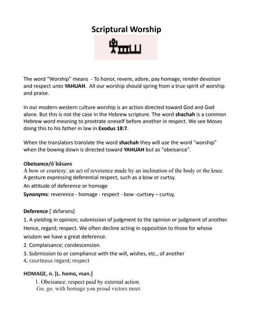 Types of praise | PPTX | Christianity | Religion & Spirituality