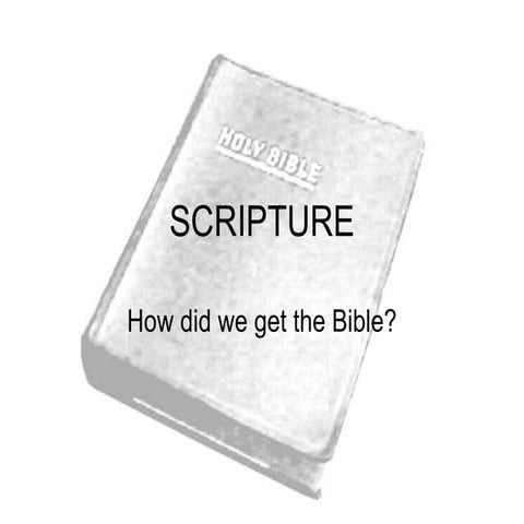 Scripture | PPT