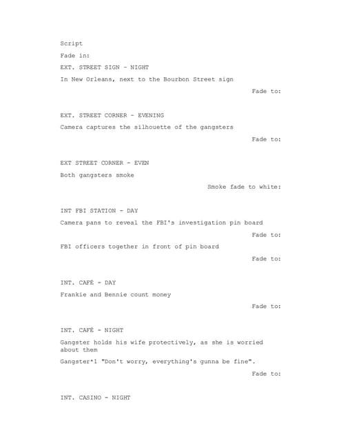 The white chapel murder script | PDF