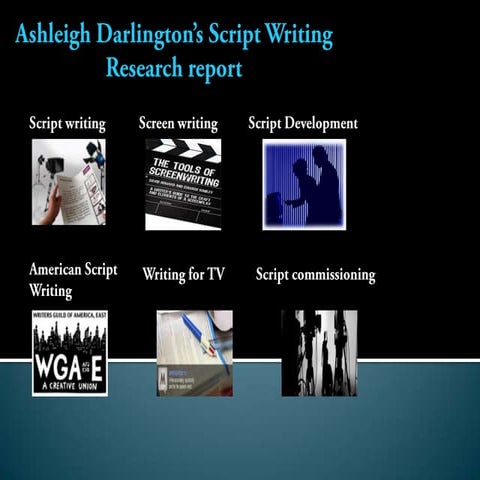Script Writing Research Powerpoint Pptx