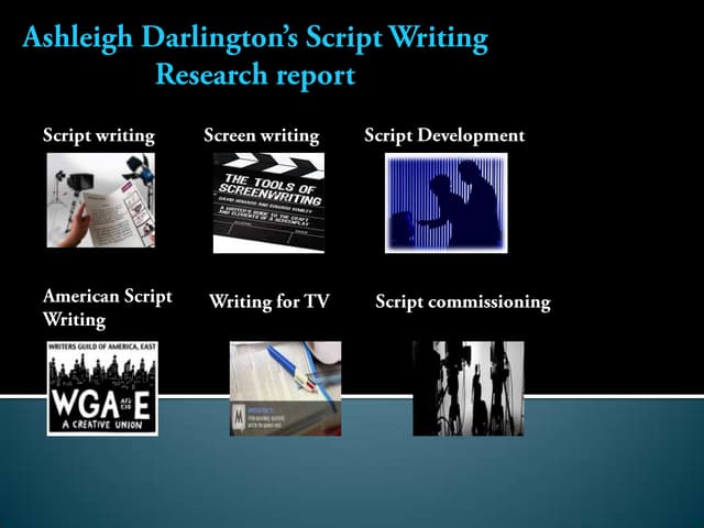 Script Writing Research Powerpoint Pptx