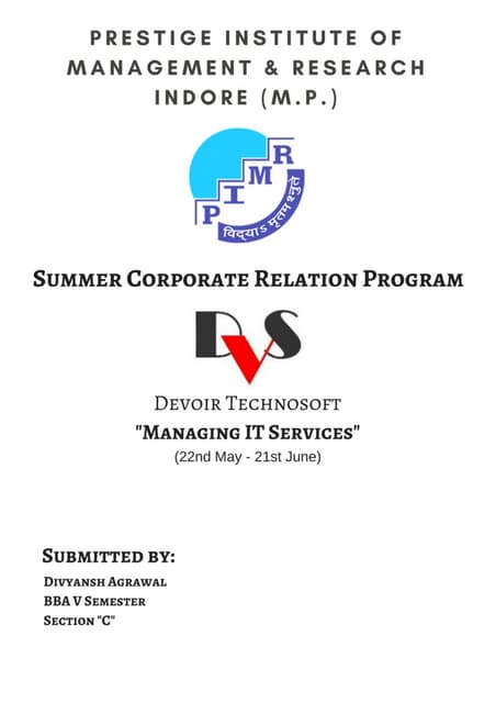 Internship completion letter | PDF
