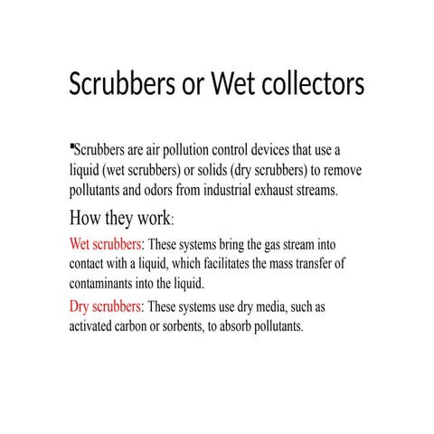 SCRUBBER OR WASTE COLLECTOR OF GASES.pptx