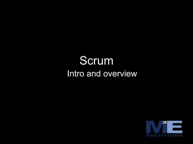 What Is Agile Scrum | PPT | Technology & Computing