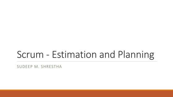 Estimation in Scrum.pdf | Dogs | Pets