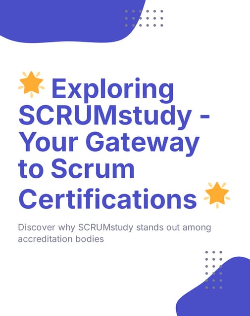 Scrum study
