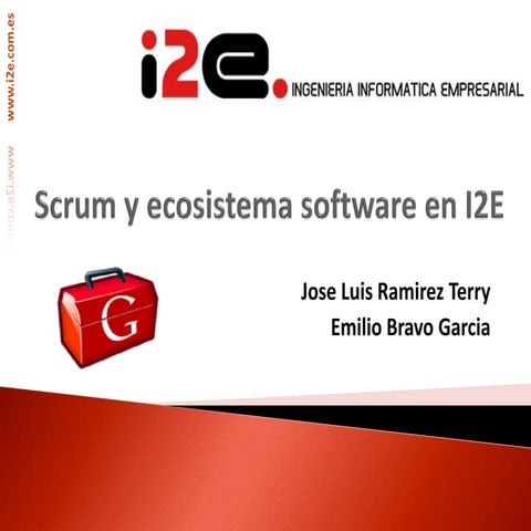 Scrum y ecosistema software en i2e | PDF