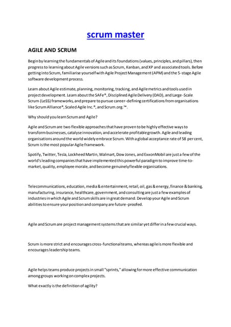 Methodologies, frameworks, and processes Part 1 | PDF