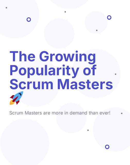 Roadmap to Become a Scrum Master 2024 | Scrum Master Career Path ...