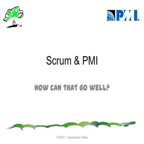 Scrum & PMbok @ pmi | PPTX