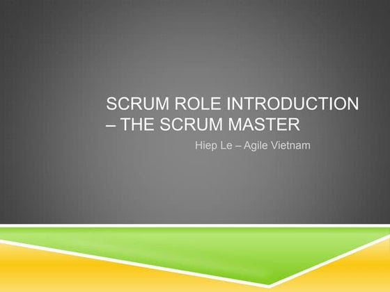 Top 10 challenges faced by the scrum master | PPTX
