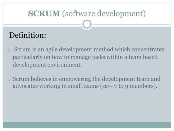 Scrum & Sprint Planning.pptx | Technology & Computing
