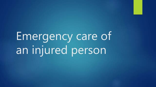 First Aid - Trauma.pptx