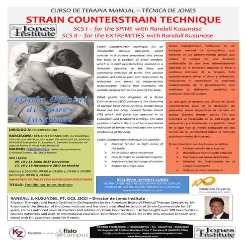 Strain Counterstrain technique | PDF
