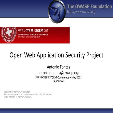 Meet the OWASP | PPTX