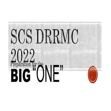 SCS DRRMC 2022.pptx | Free Download