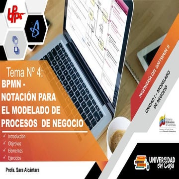 Tema N° 4 BPMN - Notación para el Modelado de Procesos de Negocio | PDF