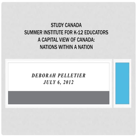 (2012) Teaching About Canada’s Aboriginal Peoples (1.1 MB) | PPTX ...