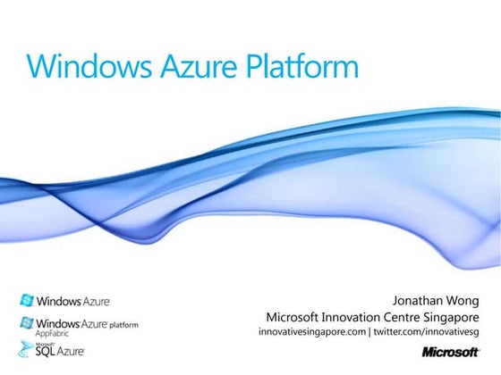 A brief history of Azure | PPTX | Cloud Computing | Internet